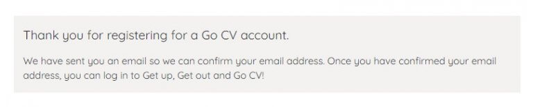 How to Register for a Go CV Card – Go CV